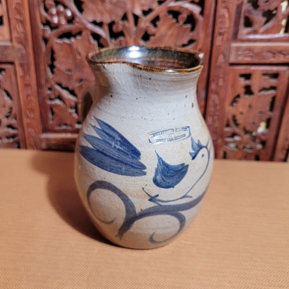 Sweetwater Pottery | Dining | Minyard Signed Salt Glazed Pottery ...